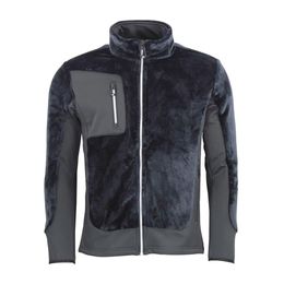 Peak Mountain Fleecejacke "Chapeau" in Grau - 65% | Gr&ouml;&szlig;e L | Herren-pullover-sport