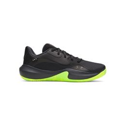 Under Armour Basketballschuhe "Lockdown 7" in Schwarz/ Neongr&uuml;n - 51% | Gr&ouml;&szlig;e 44,5 | Damen-outdoor-sport-schuhe