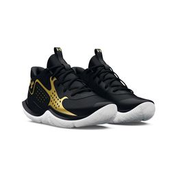 Under Armour Basketballschuhe "Jet '23" in Schwarz/ Gold - 52% | Gr&ouml;&szlig;e 40,5 | Herrenschuhe-outdoorschuhe