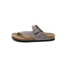 billowy Leder-Zehentrenner in Grau - 54% | Gr&ouml;&szlig;e 44 | Herrensandalen