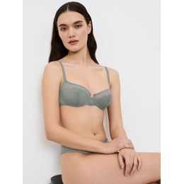 Triumph B&uuml;gel-BH "Delightful Spotlight" in Khaki - 38% | Gr&ouml;&szlig;e 85B | Damen-bhs