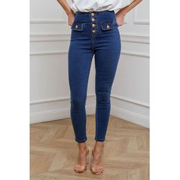 Jos&eacute;fine Jeans "Hailey" - Skinny fit - in Dunkelblau - 72% | Gr&ouml;&szlig;e XS | Damenjeans
