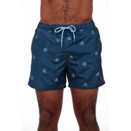 The Time of Bocha Badeshorts in Blau - 72% | Gr&ouml;&szlig;e S | Herren-bademode-sport