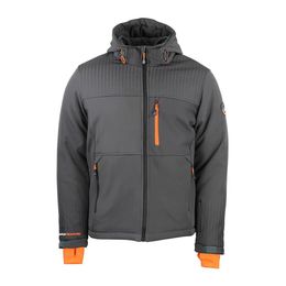 Peak Mountain Softshelljacke "Cabraplus" in Grau - 65% | Gr&ouml;&szlig;e XL | Herren-outdoorjacken