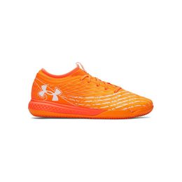 Under Armour Hallenfu&szlig;ballschuhe "Magnetico Select 5 IN" in Orange - 40% | Gr&ouml;&szlig;e 40,5 | Damen-outdoor-sport-schuhe