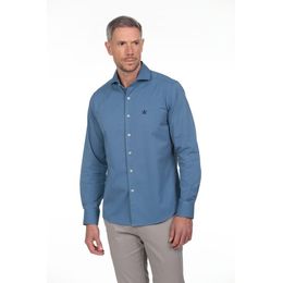 The Time of Bocha Hemd - Regular fit - in Blau - 67% | Gr&ouml;&szlig;e 3XL | Herren-plussize
