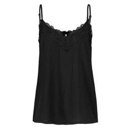 fresh made Top in Schwarz - 86% | Gr&ouml;&szlig;e XS | Damen-tops