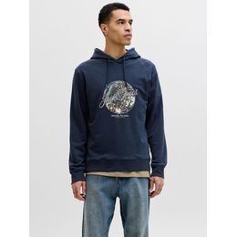 Jack & Jones Jack & Jones Hoodie "Onolulu" in Dunkelblau - 47% | Gr&ouml;&szlig;e M | Herren-sweatshirts-jacken