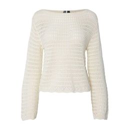 Pieces Pullover "Fallon" in Creme - 67% | Gr&ouml;&szlig;e XS | Damen-pullover-cardigans