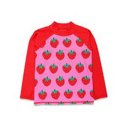 Toby tiger Badeshirt in Pink/ Rot - 48% | Gr&ouml;&szlig;e 104 | Kinder-bademode