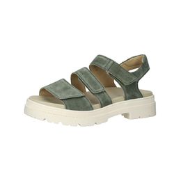 Ara Shoes Leder-Sandalen in Gr&uuml;n - 60% | Gr&ouml;&szlig;e 40 | Damen-sandalen