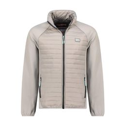 Canadian Peak Fleecejacke "Touroeak" in Beige - 72% | Gr&ouml;&szlig;e L | Herren-pullover-sport
