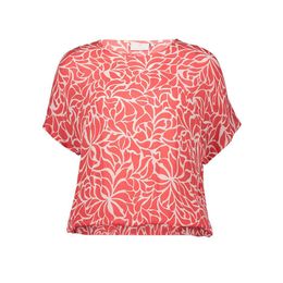 Kaffe Bluse in Rot/ Creme - 72% | Gr&ouml;&szlig;e 34 | Damen-blusen
