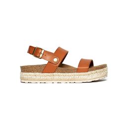 BAYTON Keilsandaletten "Whyalla" in Camel - 56% | Gr&ouml;&szlig;e 38 | Damen-sandalen