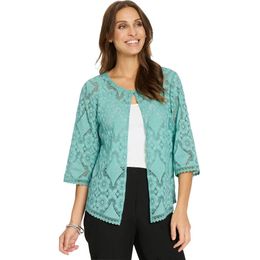 WITT WEIDEN Cardigan in T&uuml;rkis - 62% | Gr&ouml;&szlig;e 44 | Damen-pullover-cardigans