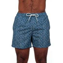 The Time of Bocha Badeshorts in Blau - 72% | Gr&ouml;&szlig;e XL | Herren-bademode-sport
