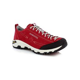 Kimberfeel Leder-Wanderschuhe "Belinda" in Rot - 45% | Gr&ouml;&szlig;e 37 | Damen-outdoor-sport-schuhe