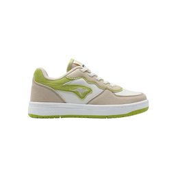 Kangaroos Sneakers "K-CP Tipin OS" in Beige/Hellgr&uuml;n - 37% | Gr&ouml;&szlig;e 33 | Damen-sneakers