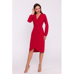 Stylove Kleid in Rot - 53% | Gr&ouml;&szlig;e XL | Damen-kleider