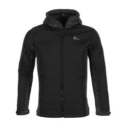 Peak Mountain Hybridjacke "Cava" in Schwarz - 65% | Gr&ouml;&szlig;e L | Herren-outdoorjacken