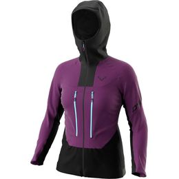 Dynafit Softshelljacke "TLT DST" in Lila/ Schwarz - 56% | Gr&ouml;&szlig;e M | Damen-outdoorjacken