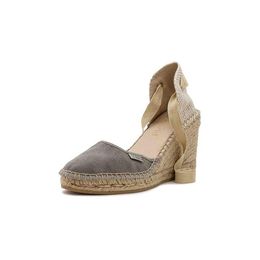 natural world Keilpumps in Grau/ Beige - 59% | Gr&ouml;&szlig;e 35 | Pumps