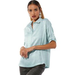 WITT WEIDEN Bluse in Hellblau - 62% | Gr&ouml;&szlig;e 46 | Damen-blusen