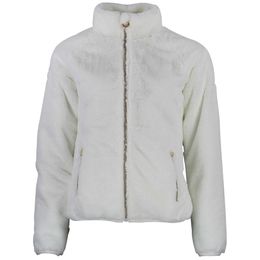 Peak Mountain Fleecejacke "Arendel" in Wei&szlig;/ Wei&szlig; - 65% | Gr&ouml;&szlig;e S | Damenjacken