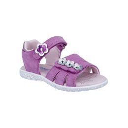 Richter Shoes Leder-Sandalen "Sole" in Lila - 44% | Gr&ouml;&szlig;e 32 | Kindersandalen