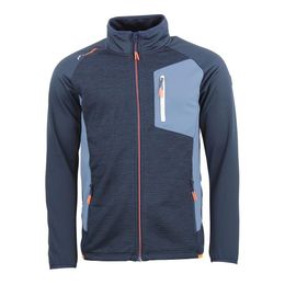 Peak Mountain Fleecejacke "Cerin" in Blau - 67% | Gr&ouml;&szlig;e XL | Herren-pullover-sport