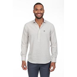 The Time of Bocha Hemd - Regular fit - in Grau - 72% | Gr&ouml;&szlig;e XL | Herren-plussize