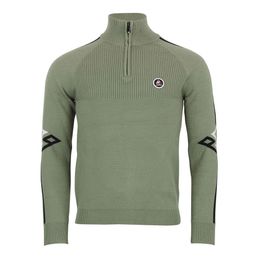 Peak Mountain Pullover "Ciao" in Gr&uuml;n - 65% | Gr&ouml;&szlig;e XL | Herren-plussize
