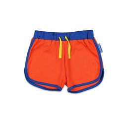 Toby tiger Shorts "Orange Runni" in Orange/ Blau - 40% | Gr&ouml;&szlig;e 104 | Kinderhosen