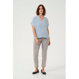 Kaffe Bluse in Hellblau - 62% | Gr&ouml;&szlig;e 46 | Damen-blusen