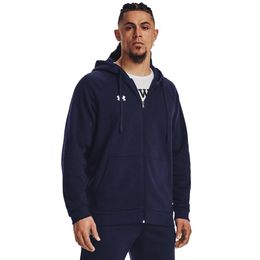 Under Armour Sweatjacke "Rival" in Dunkelblau - 49% | Gr&ouml;&szlig;e S | Herren-sweatshirts-jacken