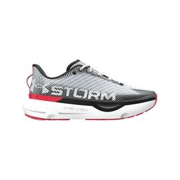 Under Armour Laufschuhe "Infinite Pro Storm" in Grau/ Schwarz/ Rot - 50% | Gr&ouml;&szlig;e 38 | Herrenschuhe-outdoorschuhe