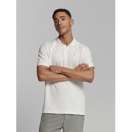 NO EXCESS Poloshirt in Wei&szlig; - 67% | Gr&ouml;&szlig;e XL | Herren-plussize