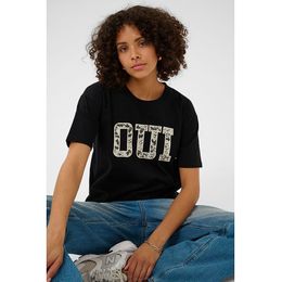 Kaffe Shirt in Schwarz - 44% | Gr&ouml;&szlig;e M | Damen-tops