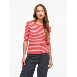 Vila Shirt "Zicha" in Rot - 53% | Gr&ouml;&szlig;e L | Damen-tops
