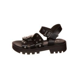 lamino Leder-Sandalen in Schwarz - 61% | Gr&ouml;&szlig;e 36 | Kindersandalen