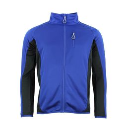 Peak Mountain Fleecejacke "Cemon" in Blau - 66% | Gr&ouml;&szlig;e M | Herren-pullover-sport