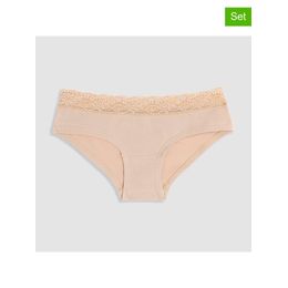 COTONELLA 2er-Set: Slips in Beige - 30% | Gr&ouml;&szlig;e L | Damen-unterteile