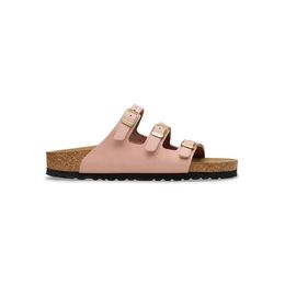 Birkenstock Leder-Pantoletten "Florida" in Rosa - 20% | Gr&ouml;&szlig;e 41 | Damen-pantoletten