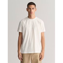 Gant Shirt in Wei&szlig; - 60% | Gr&ouml;&szlig;e L | Herren-plussize
