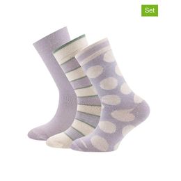 Ewers 3er-Set: Socken in Lila - 34% | Gr&ouml;&szlig;e 27-30 | Kinder-outdoor-waesche