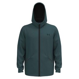Under Armour Sweatjacke "Unstoppable" in Dunkelgr&uuml;n - 39% | Gr&ouml;&szlig;e S | Herren-sweatshirts-jacken