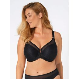 Triumph B&uuml;gel-BH "Azalea Florale" in Schwarz - 54% | Gr&ouml;&szlig;e 75F | Damen-bhs