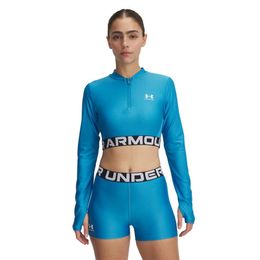 Under Armour Trainingsshirt in Blau - 53% | Gr&ouml;&szlig;e S | Damen-outdoor-tops-shirts