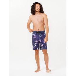 Rip Curl Badeshorts "Mirage Heritage Diamond" in Lila - 62% | Gr&ouml;&szlig;e 34 | Herren-bademode-sport