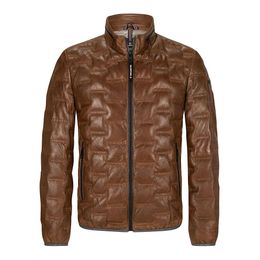 Milestone Lederjacke "Aversa" in Cognac - 71% | Gr&ouml;&szlig;e 52 | Herrenjacken